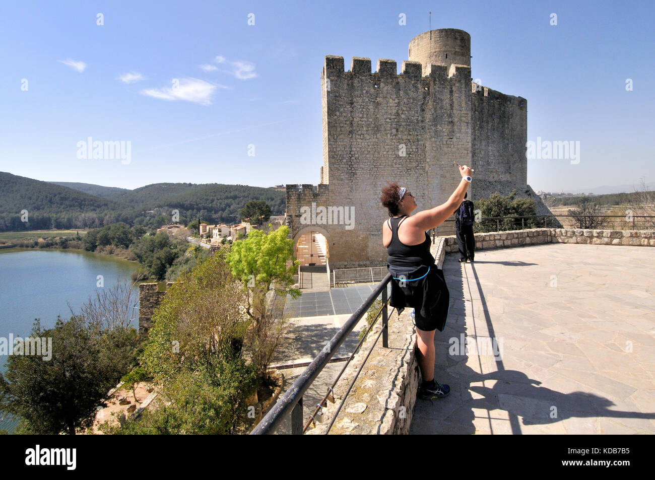Castle of castellet i la gornal hi-res stock photography and images - Alamy