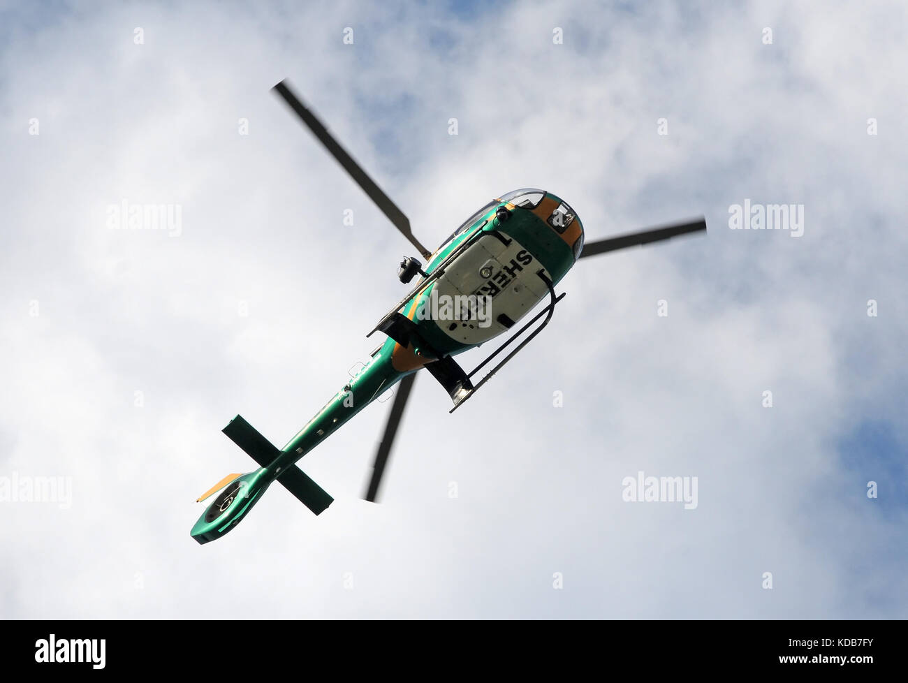 Chopper overhead hi-res stock photography and images - Alamy