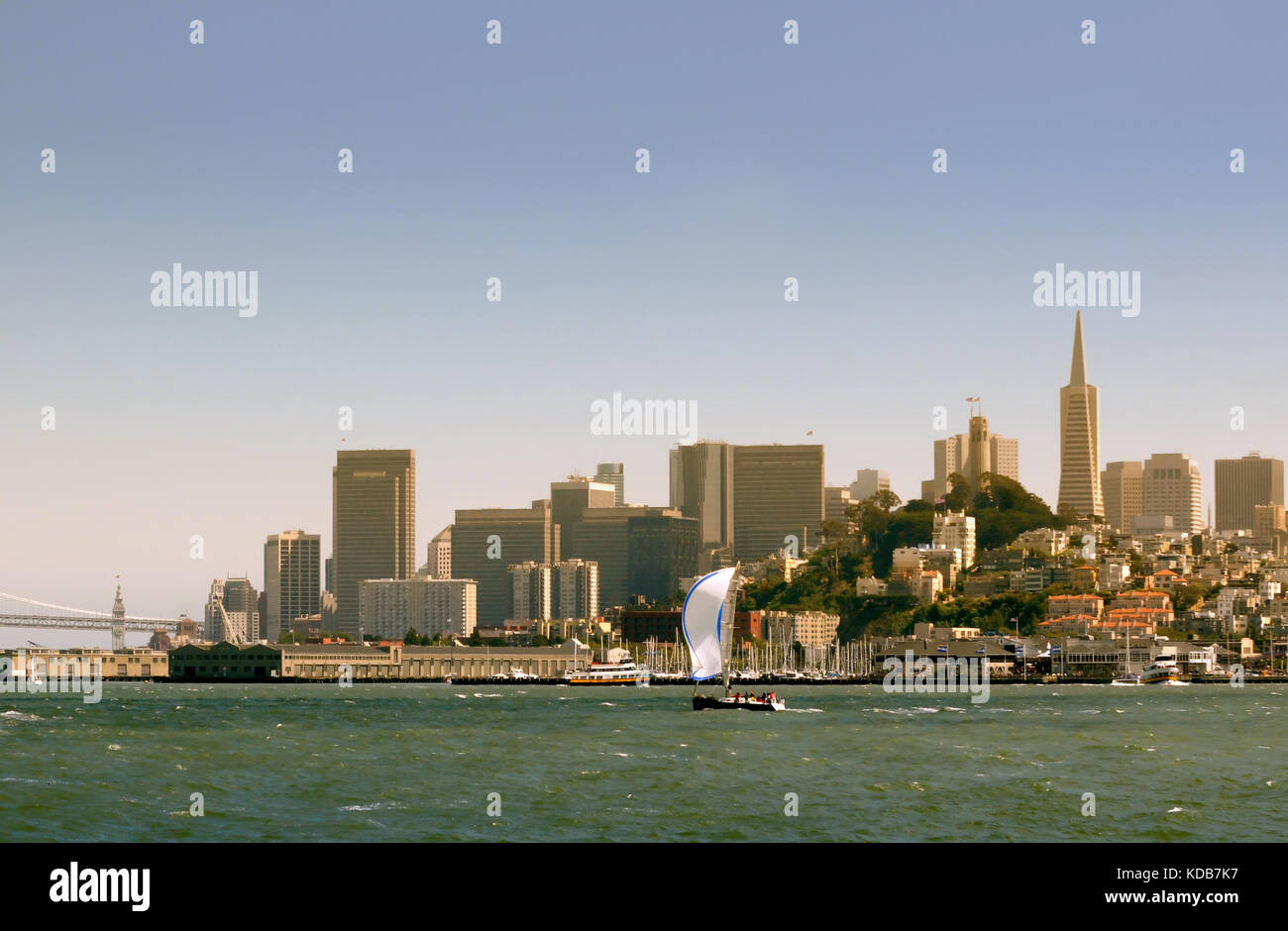 Waterfront scenery from San Francisco, California Stock Photo - Alamy