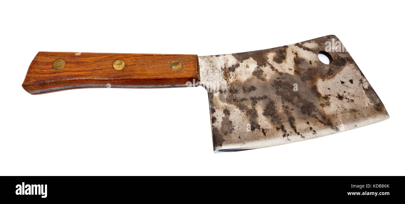 Vintage meat cleaver hi-res stock photography and images - Alamy