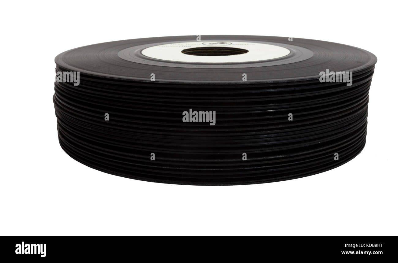 Vintage 45 record hi-res stock photography and images - Alamy