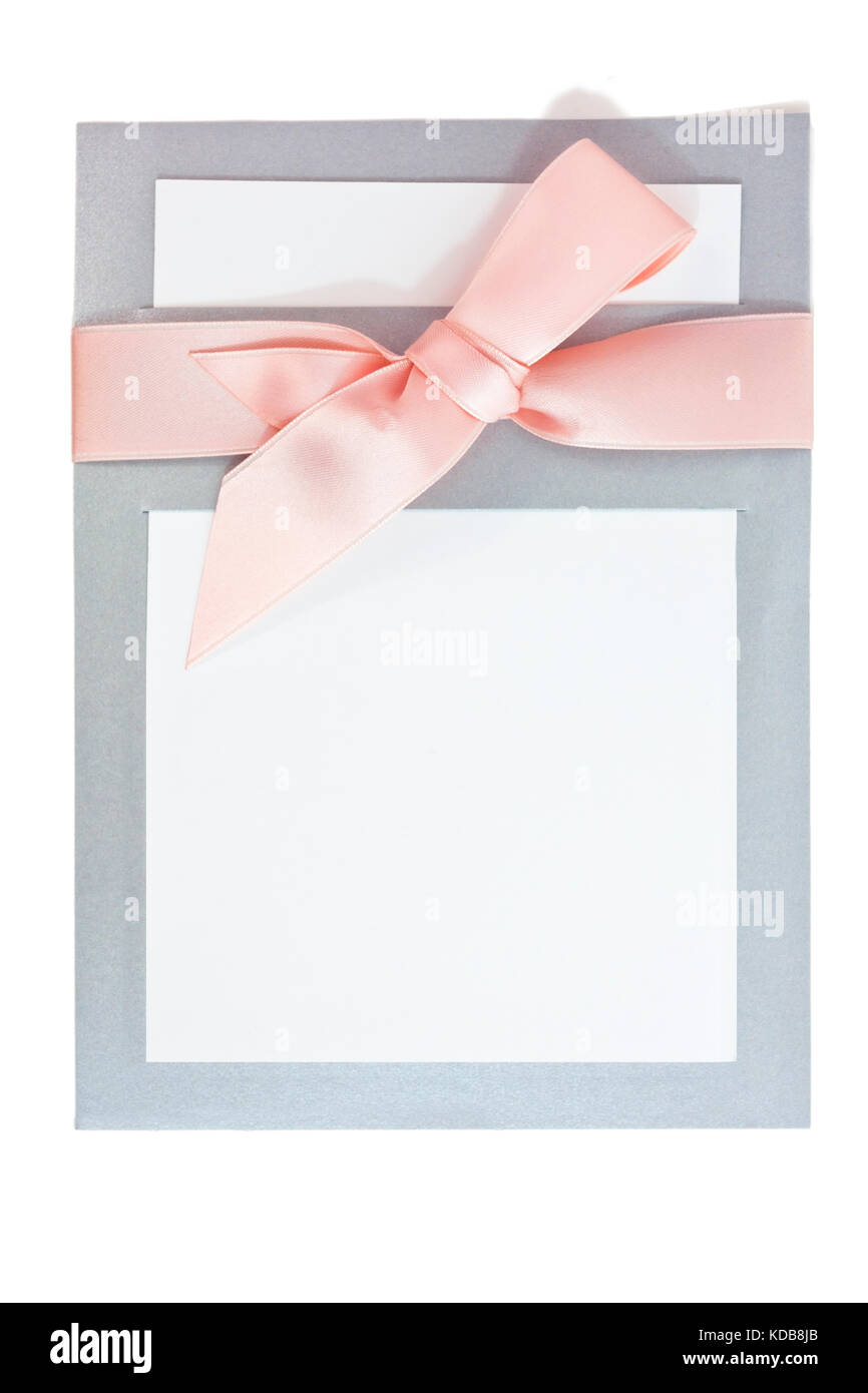 Pink ribbon bow hi-res stock photography and images - Alamy
