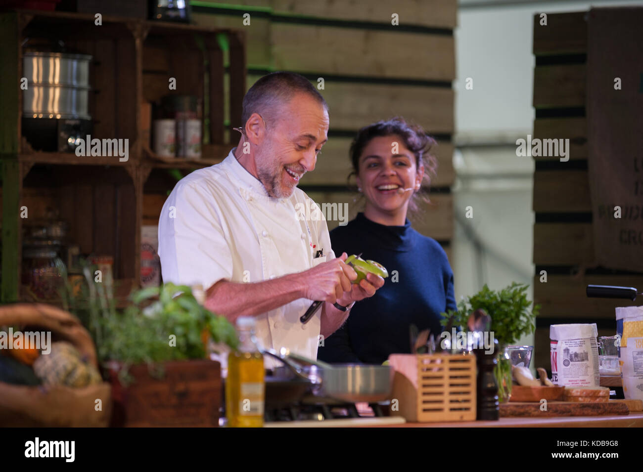 Michel roux JR cooking demo BBC good food show 2017 tower of london ...