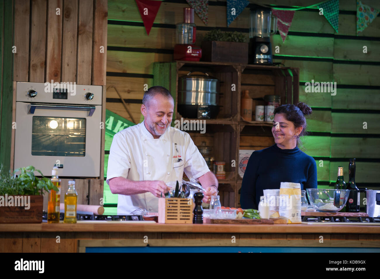 Michel roux JR cooking demo BBC good food show 2017 tower of london ...