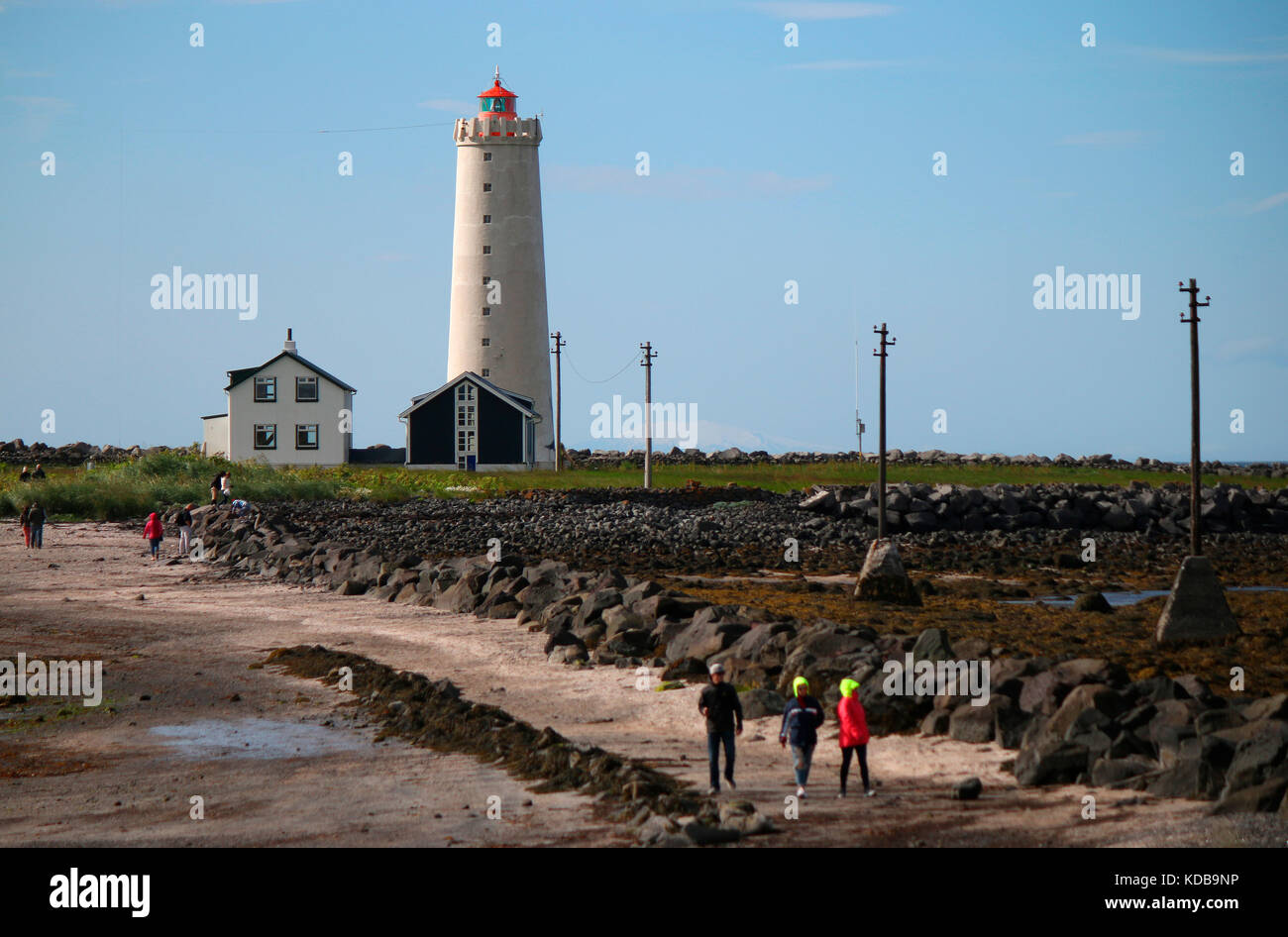 Grotta island lighthouse leuchtturm hi-res stock photography and images ...