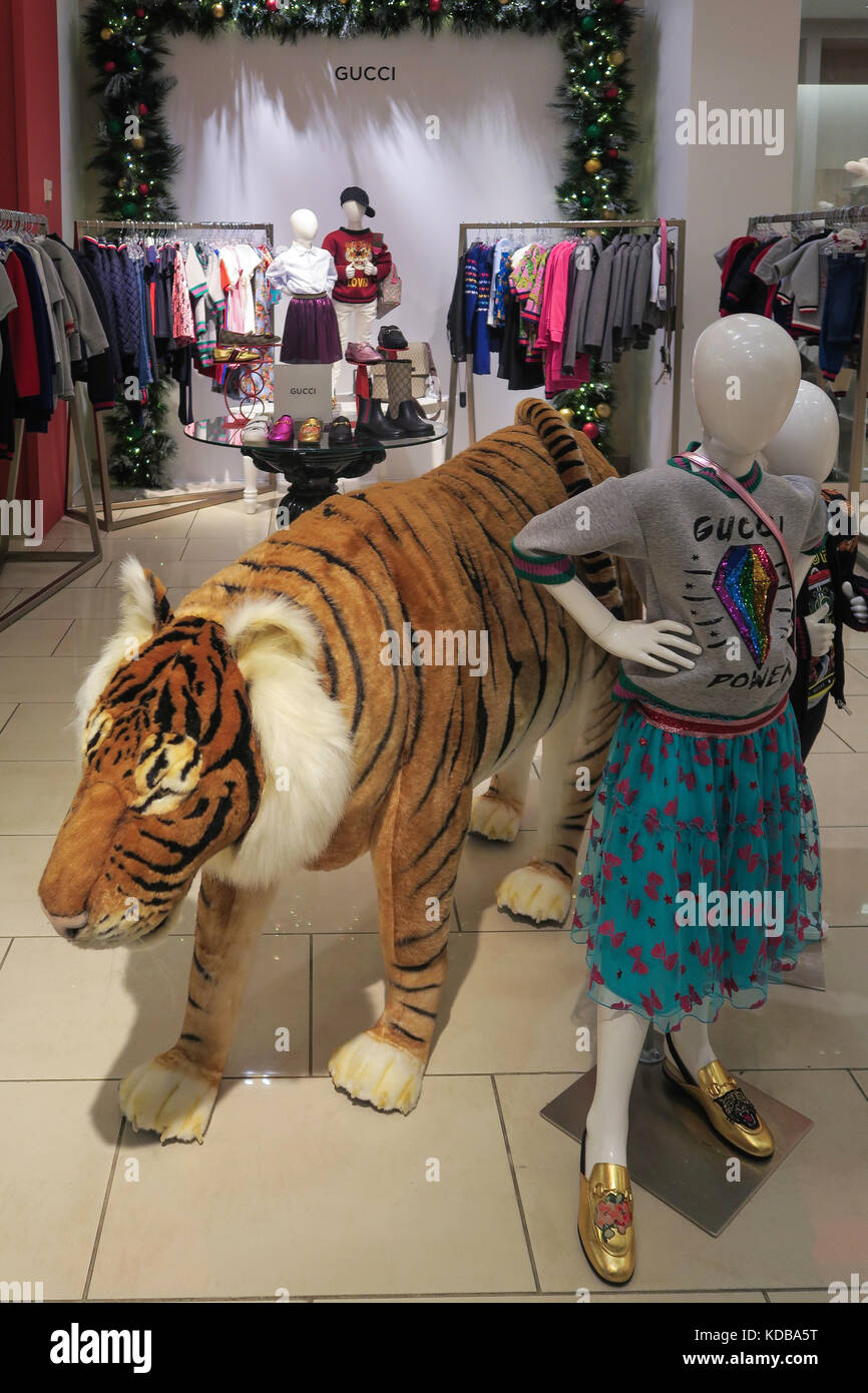Saks Fifth Avenue Flagship Store Interior, NYC, USA Stock Photo - Alamy