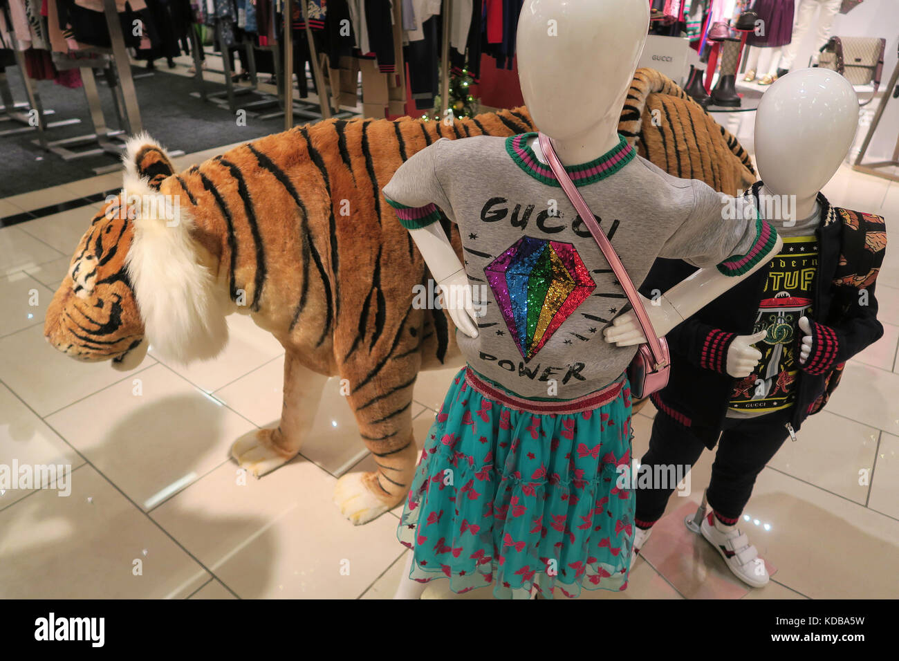 Saks Fifth Avenue Flagship Store Interior, NYC, USA Stock Photo - Alamy