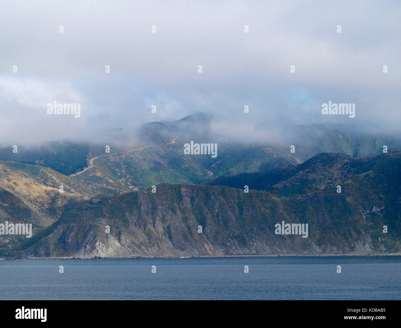Sinclair Head, South of Wellington in New Zealand - view from ...