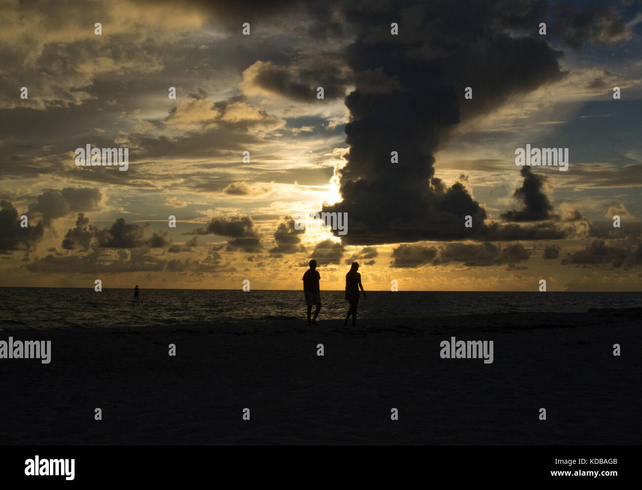 Siesta key sunset hi-res stock photography and images - Alamy