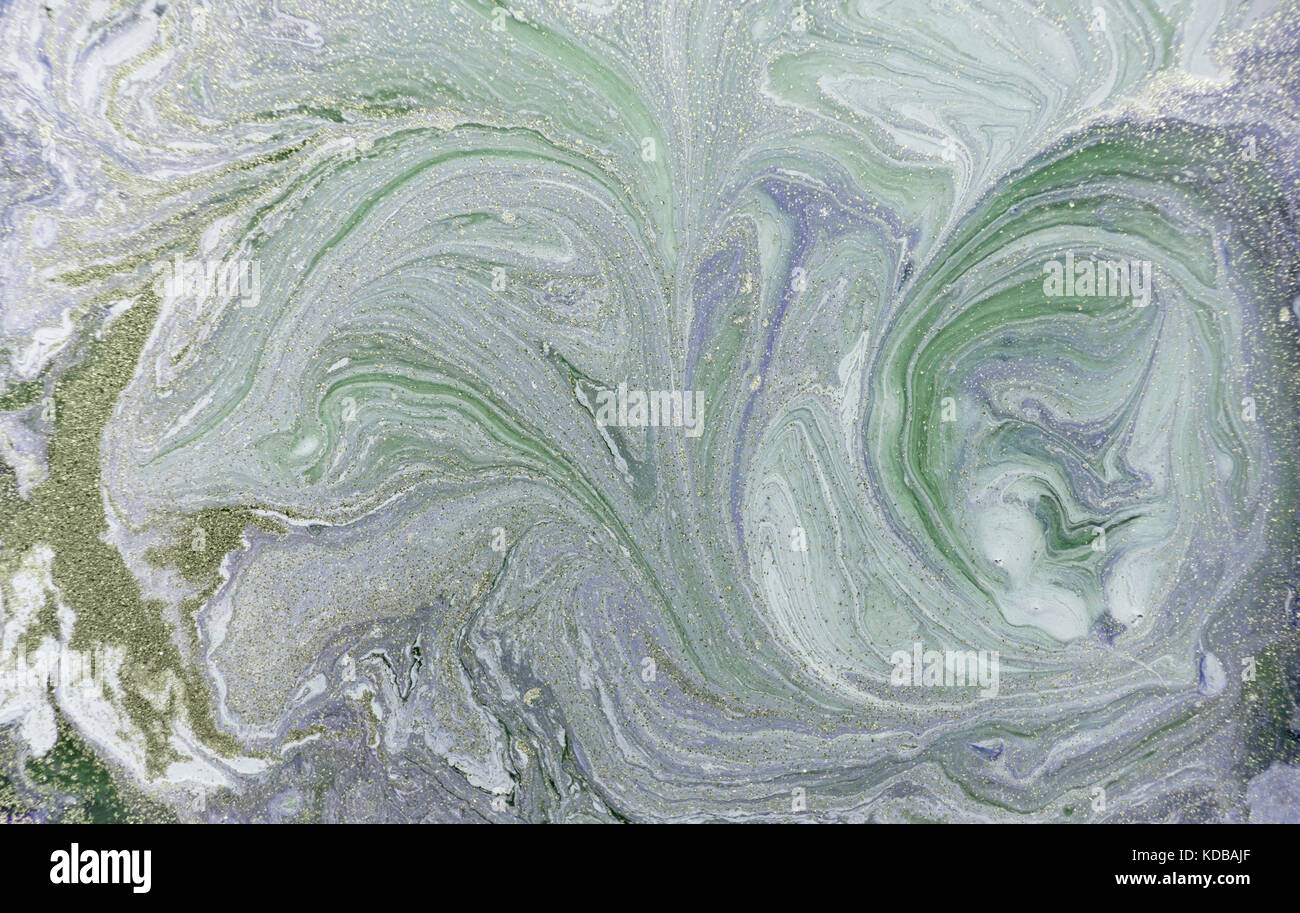 Marble abstract background with golden powder. Nature marbling texture ...