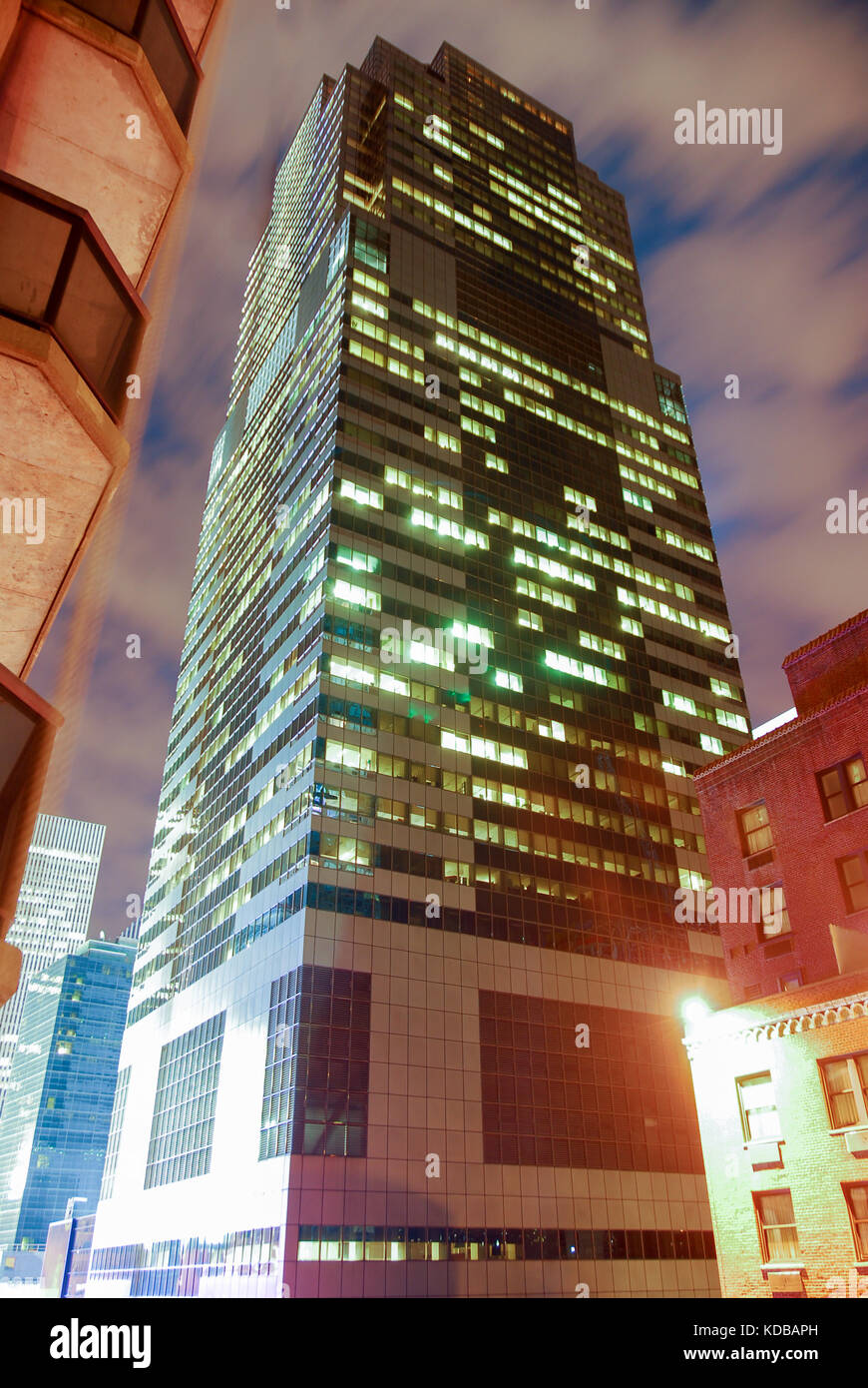 New York City - June 22, 2007: Morgan Stanley Headquarters at 1585 ...