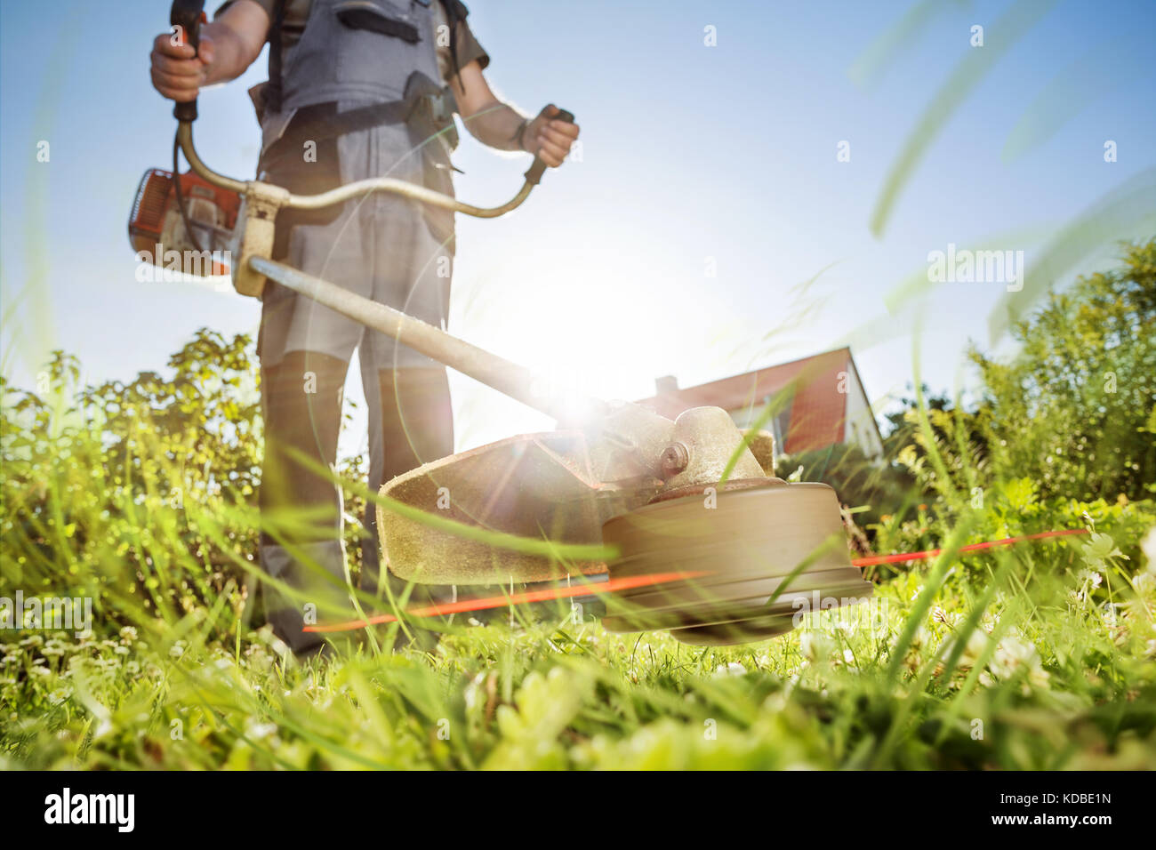 Brushcutter hi-res stock photography and images - Alamy