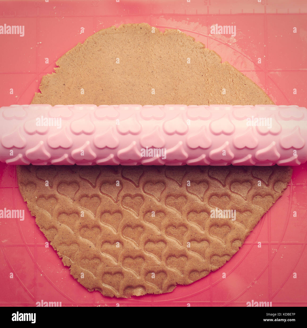 Baking cookies background Stock Photo - Alamy