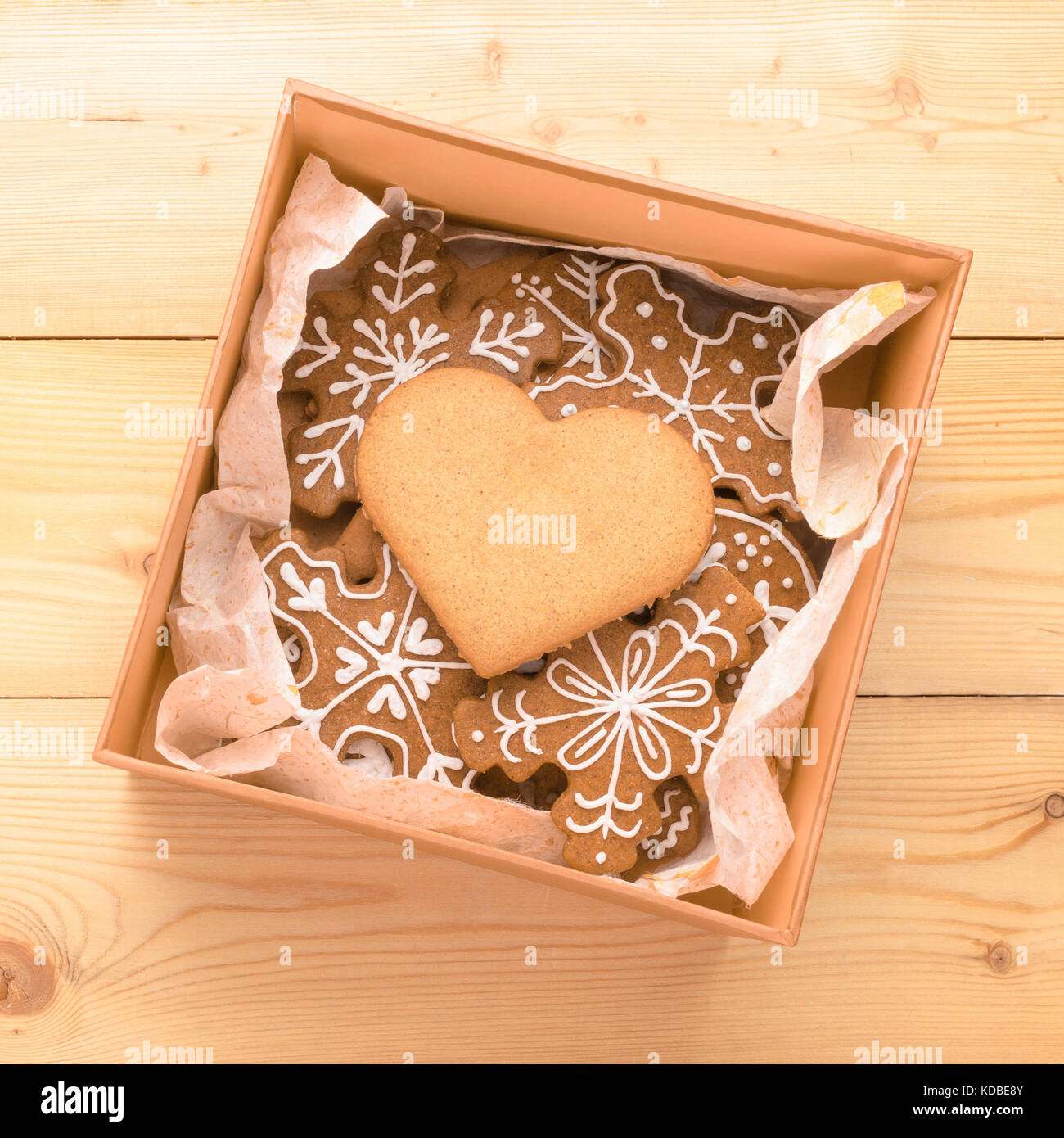 Box of cookies Stock Photo - Alamy