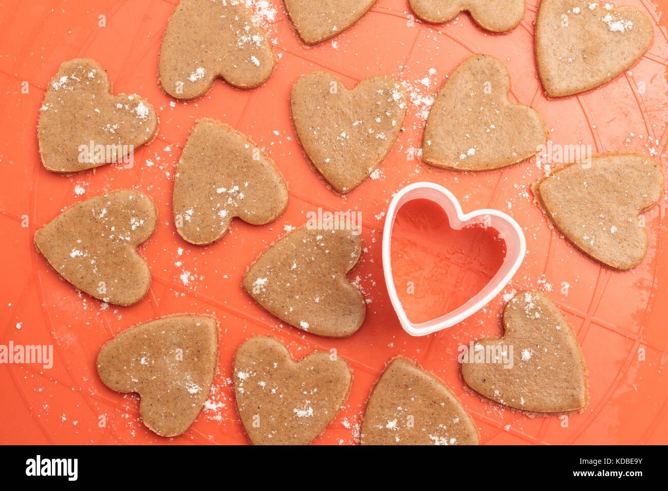Cookie cutting process hi-res stock photography and images - Alamy