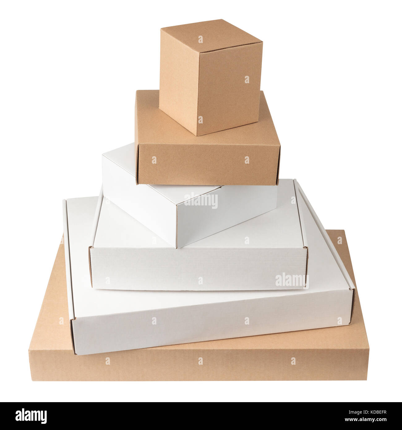 Pile of boxes Stock Photo - Alamy