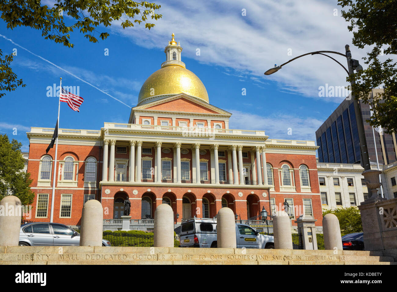 Massachusetts state house hi-res stock photography and images - Alamy