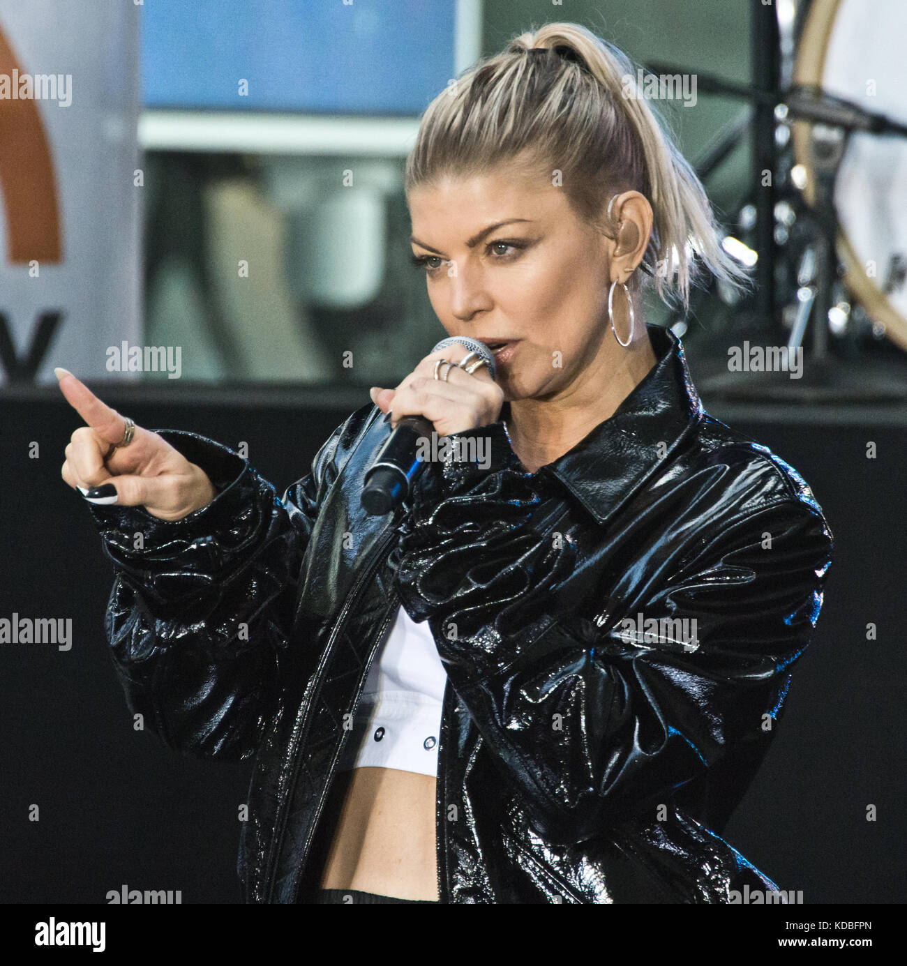 New York City, NY, USA. 22nd September, 2017. Fergie Performs on NBC's ...