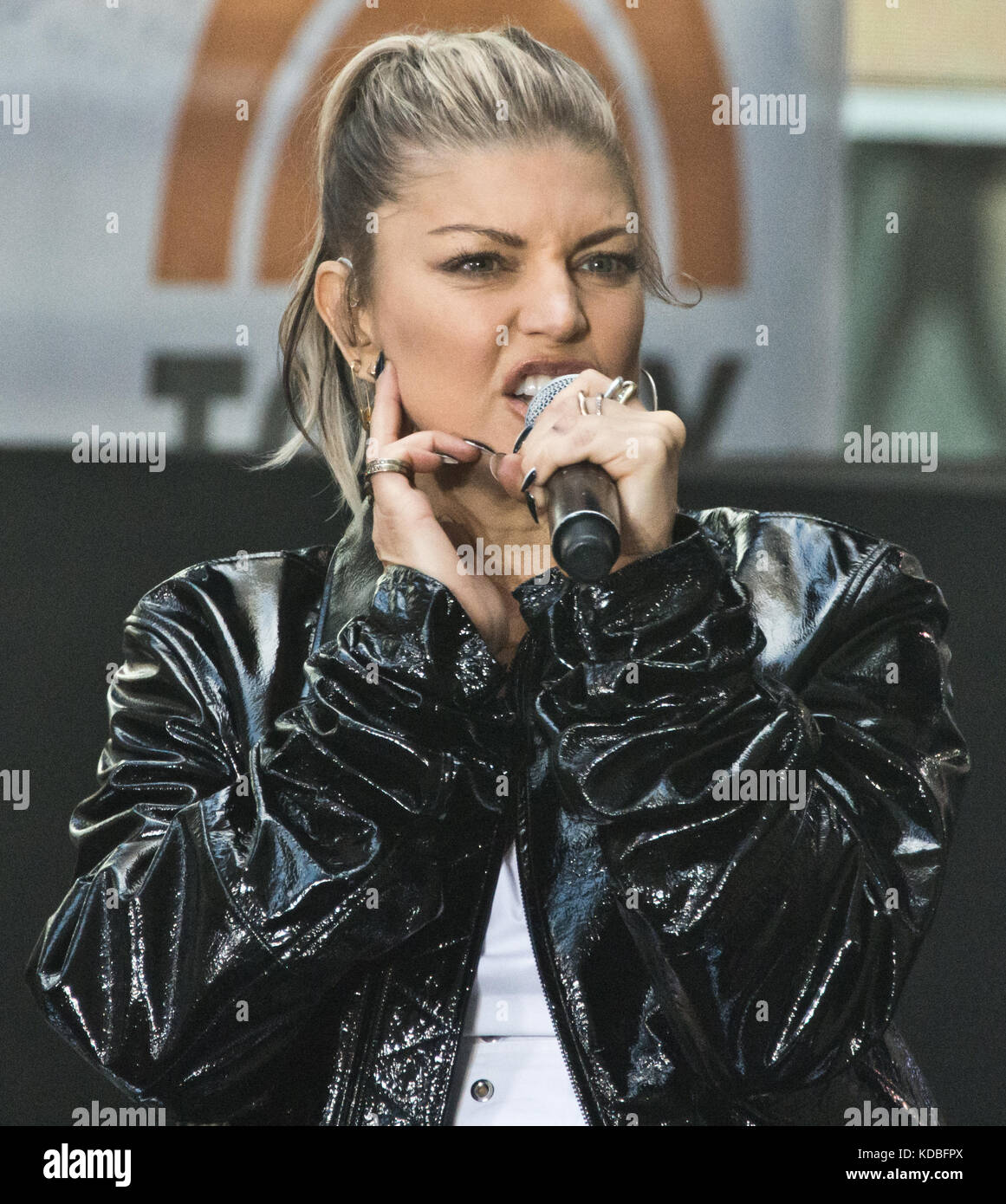 New York City, NY, USA. 22nd September, 2017. Fergie Performs on NBC's ...