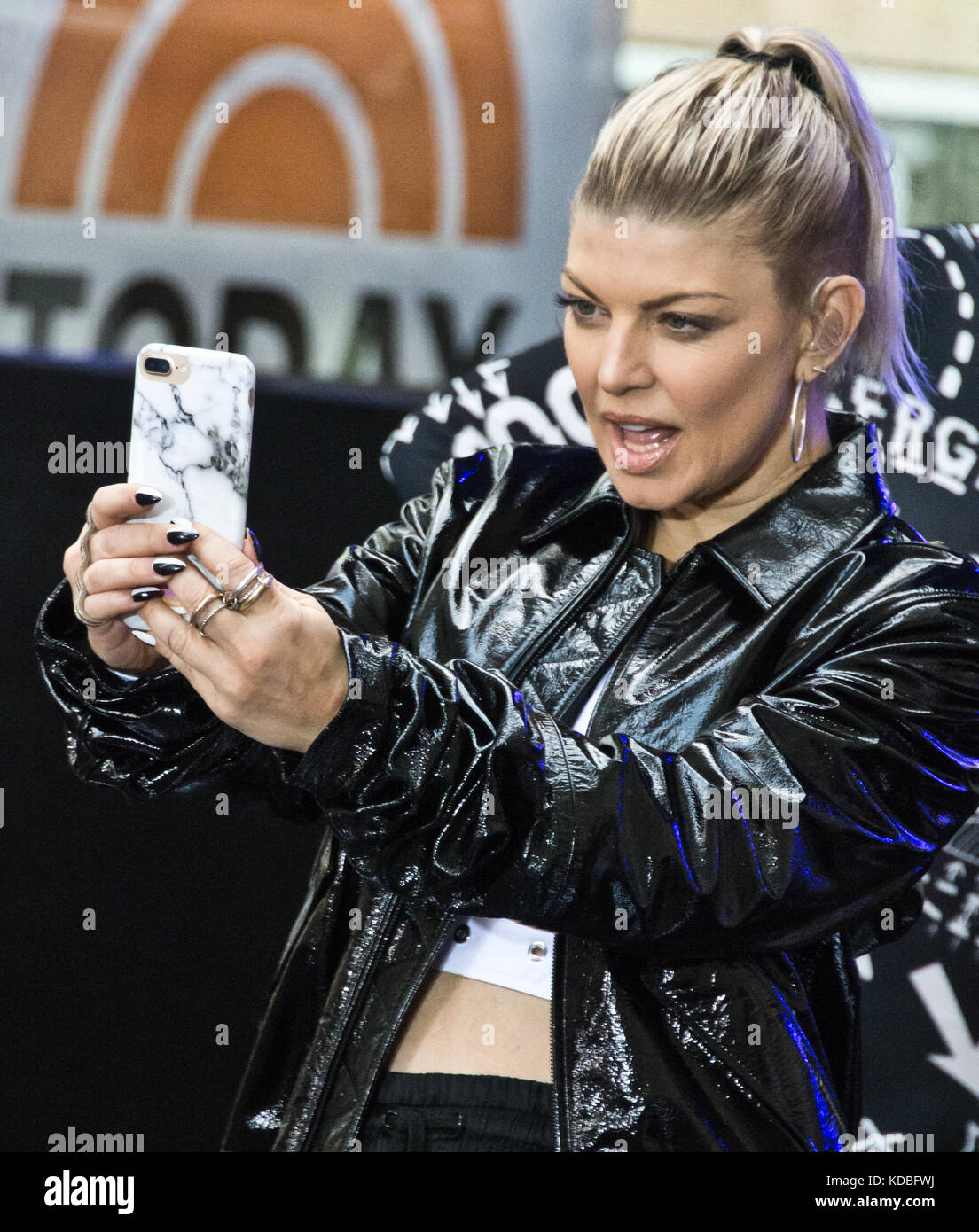 New York City, NY, USA. 22nd September, 2017. Fergie Performs on NBC's ...