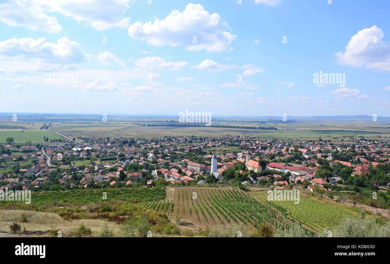 Tarcal village in the dell, Hungary Stock Photo - Alamy