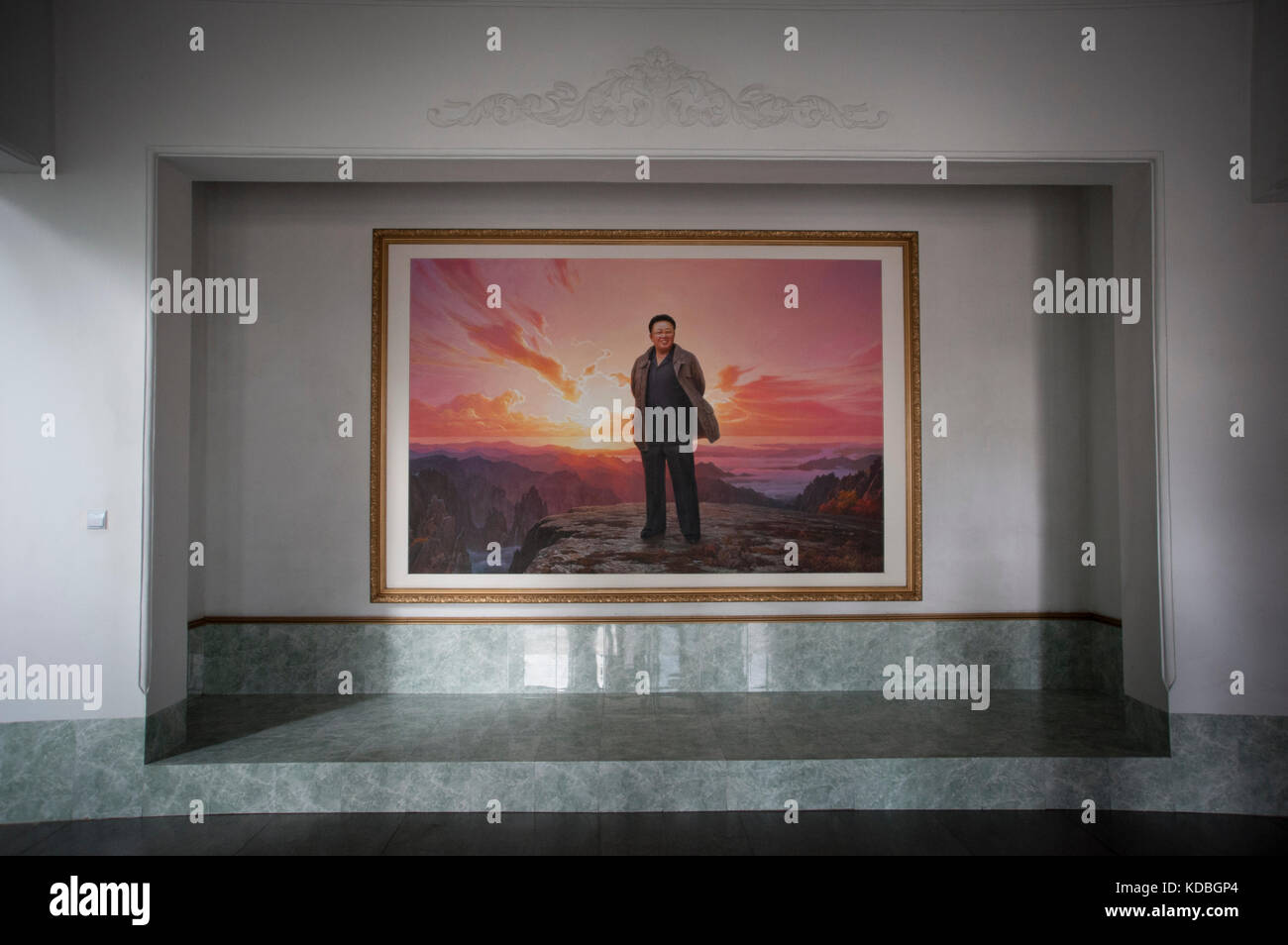 Ecole des beaux arts (peinture de propagande) de Pyongyang le 8 octobre ...