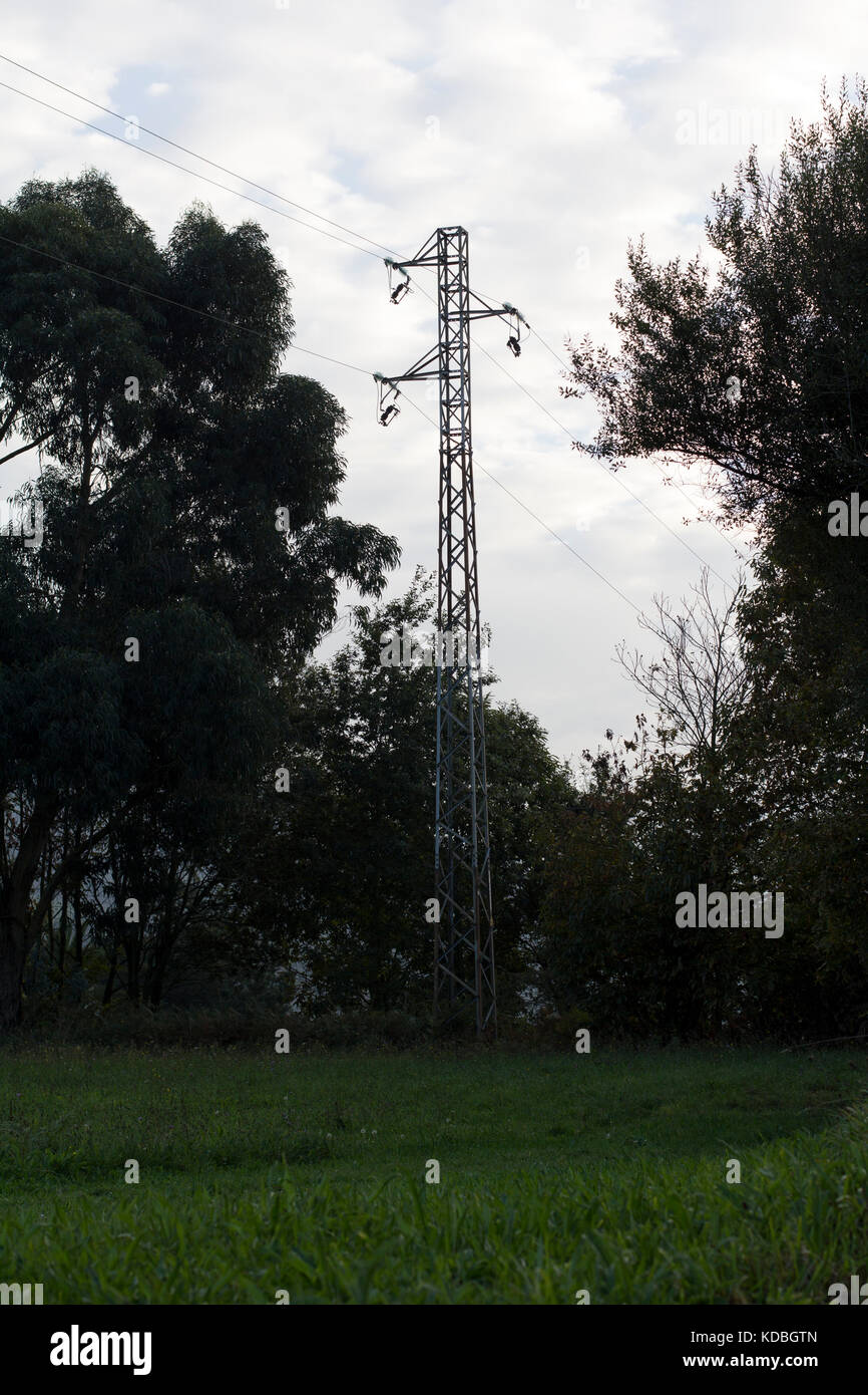 Pylon telecommunications tower antenna hi-res stock photography and images - Alamy