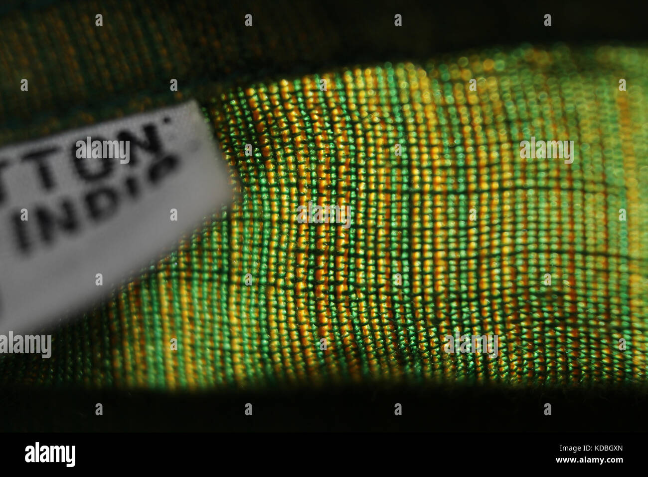 Close-up of organic cotton fabric Stock Photo - Alamy