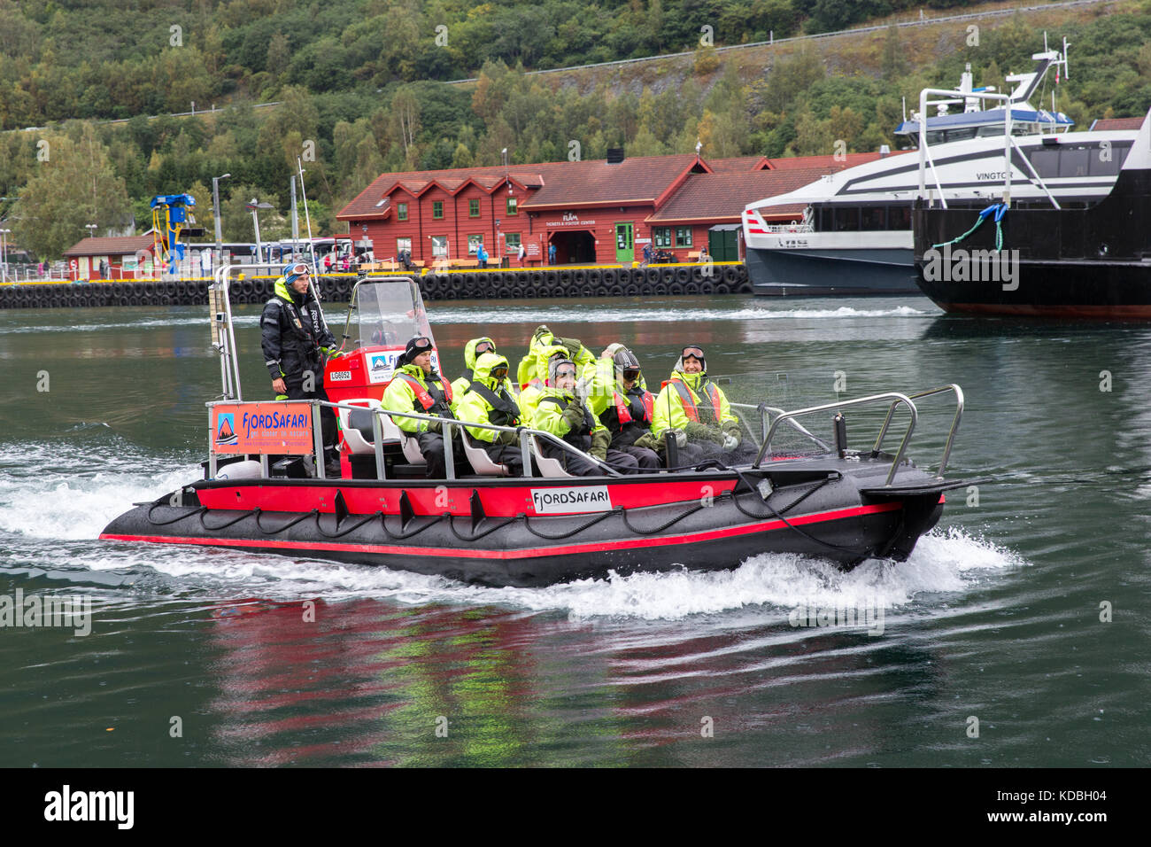 Rib boat fjord hi-res stock photography and images - Alamy