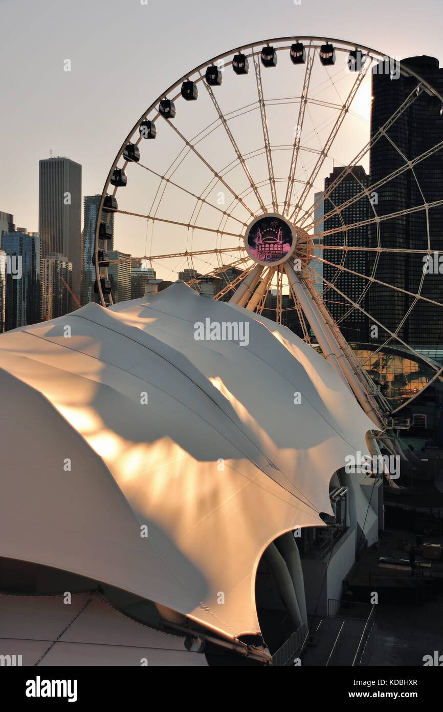 Chicago fair ferris wheel hi-res stock photography and images - Alamy