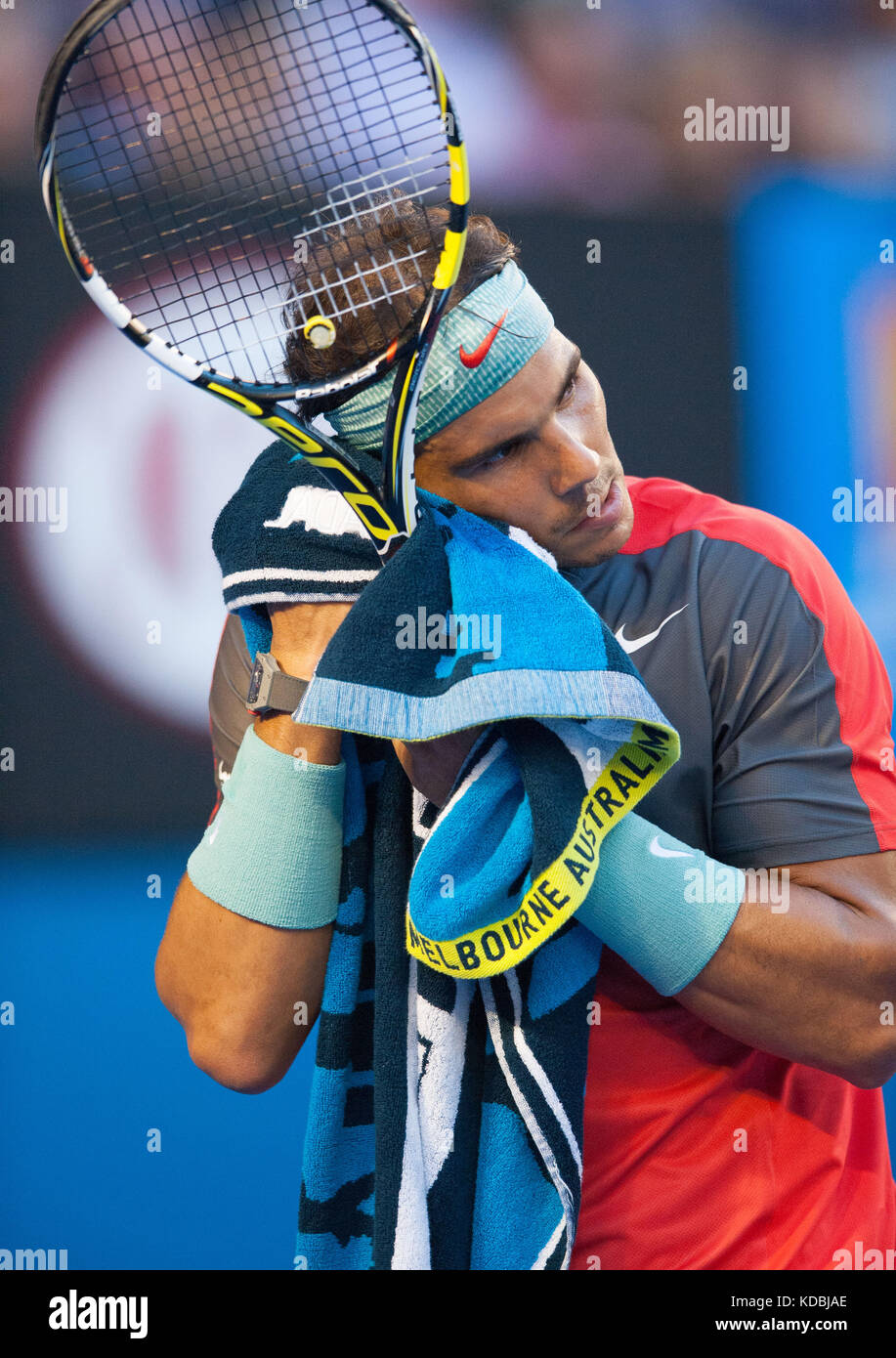 Rafael nadal playing tennis hi-res stock photography and images - Alamy