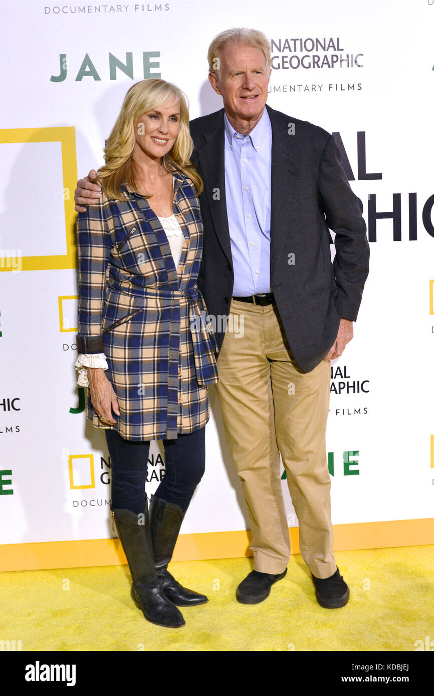 Rachelle Carson and Ed Begley Jr. arrives at the Los Angeles Premiere ...