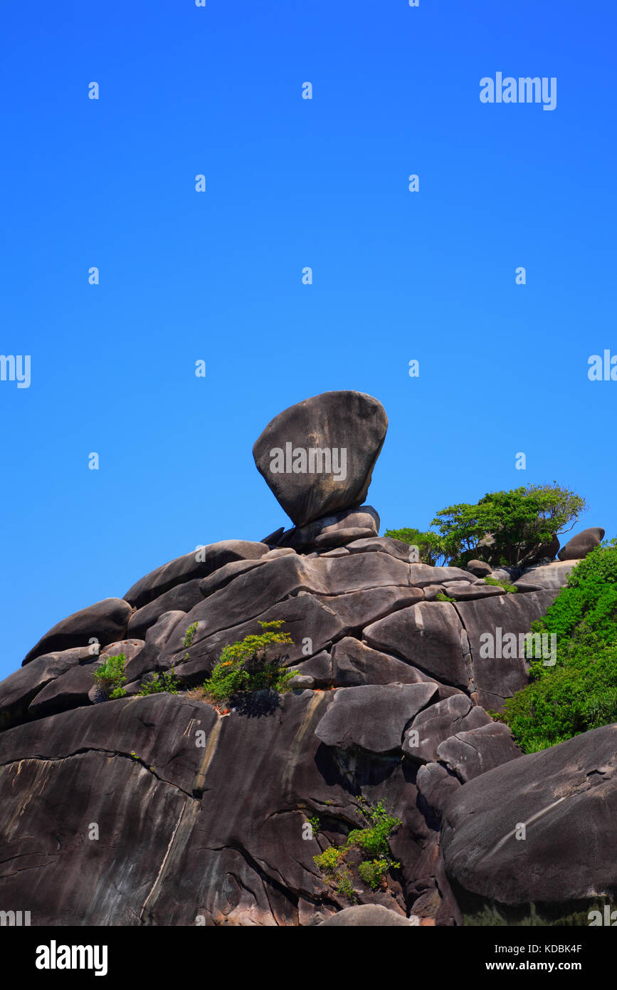 Sail Rock, Ko Similan Island, Mu Ko Similan National Park, Similan ...
