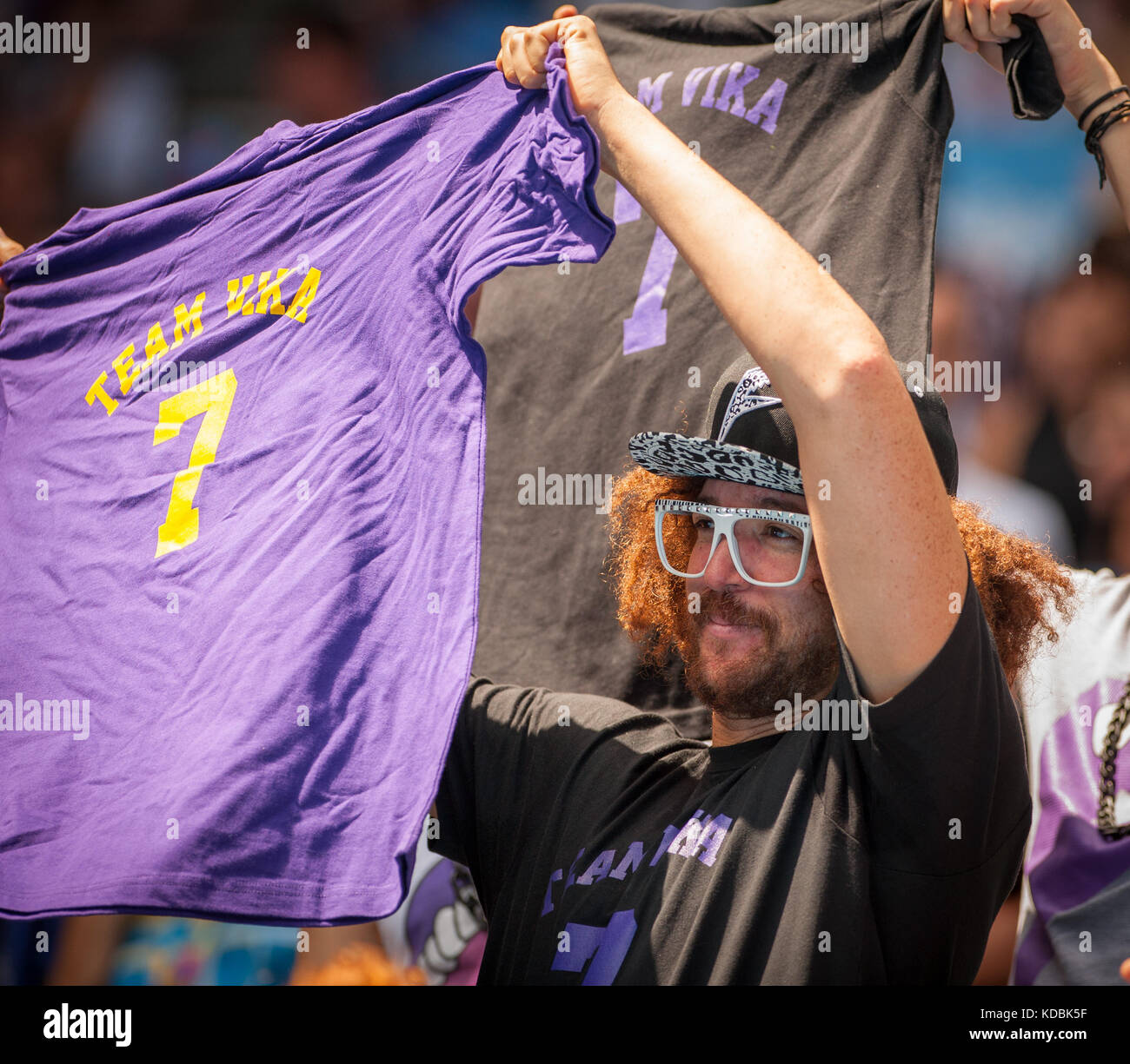 Rapper Stefan Kendal Gordy - or "Red Foo" (in white glasses) as he is ...