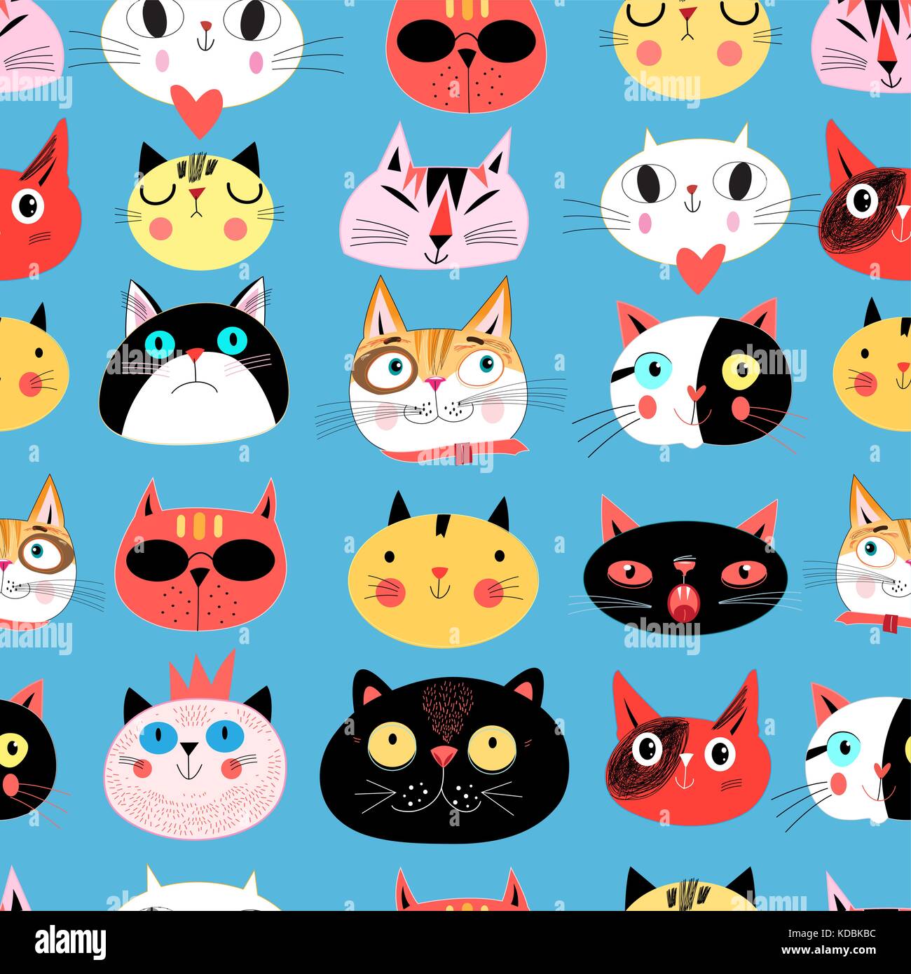 Kiss cat Stock Vector Images - Alamy