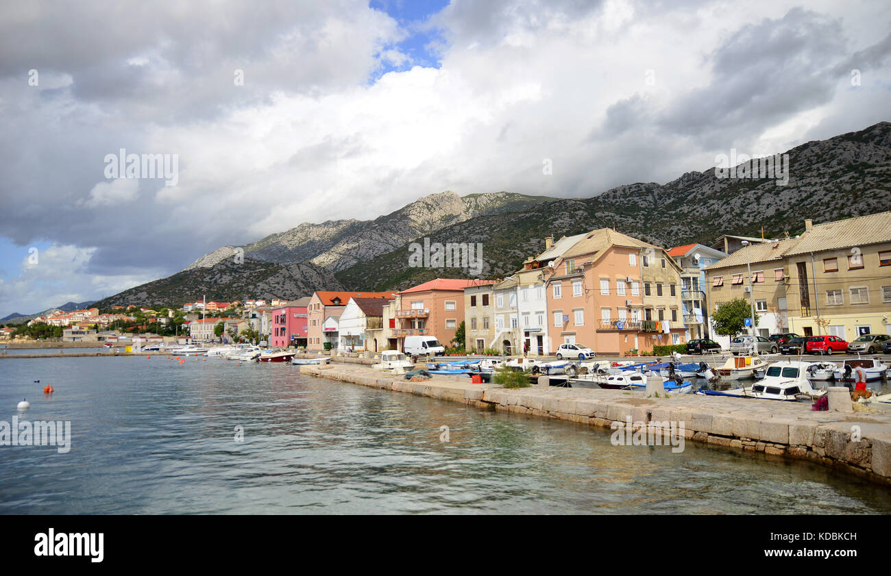 Karlobag town in Croatia Stock Photo - Alamy