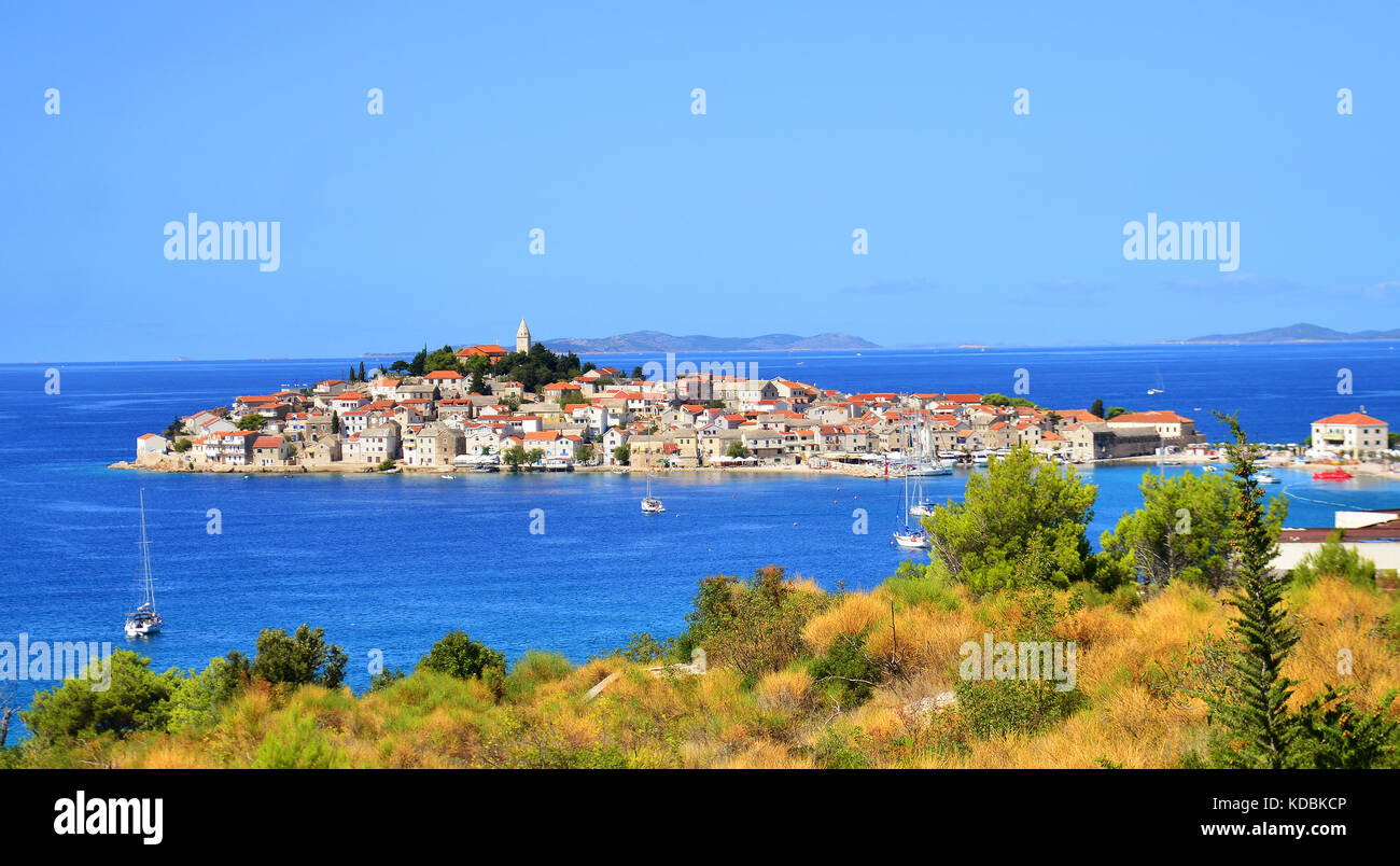Primosten town, Croatia Stock Photo - Alamy