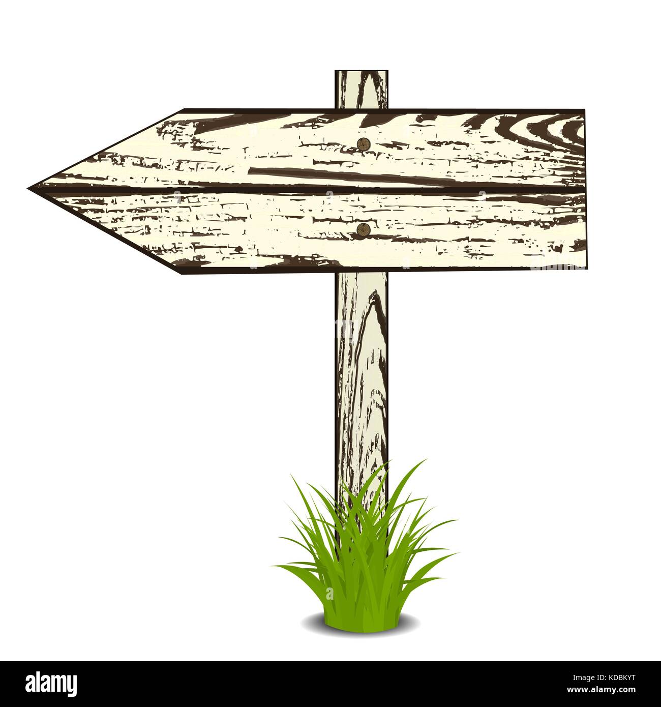 Rustic wooden signs in Stock Vector Images - Alamy