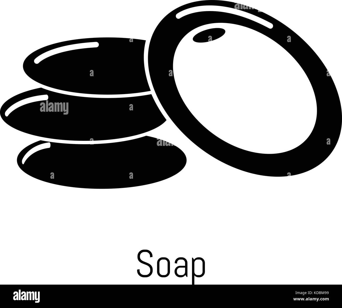 Soap icon, simple black style Stock Vector Image & Art - Alamy