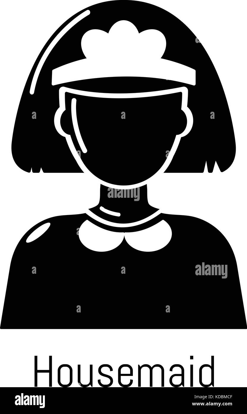 Housemaid icon, simple black style Stock Vector Image & Art - Alamy