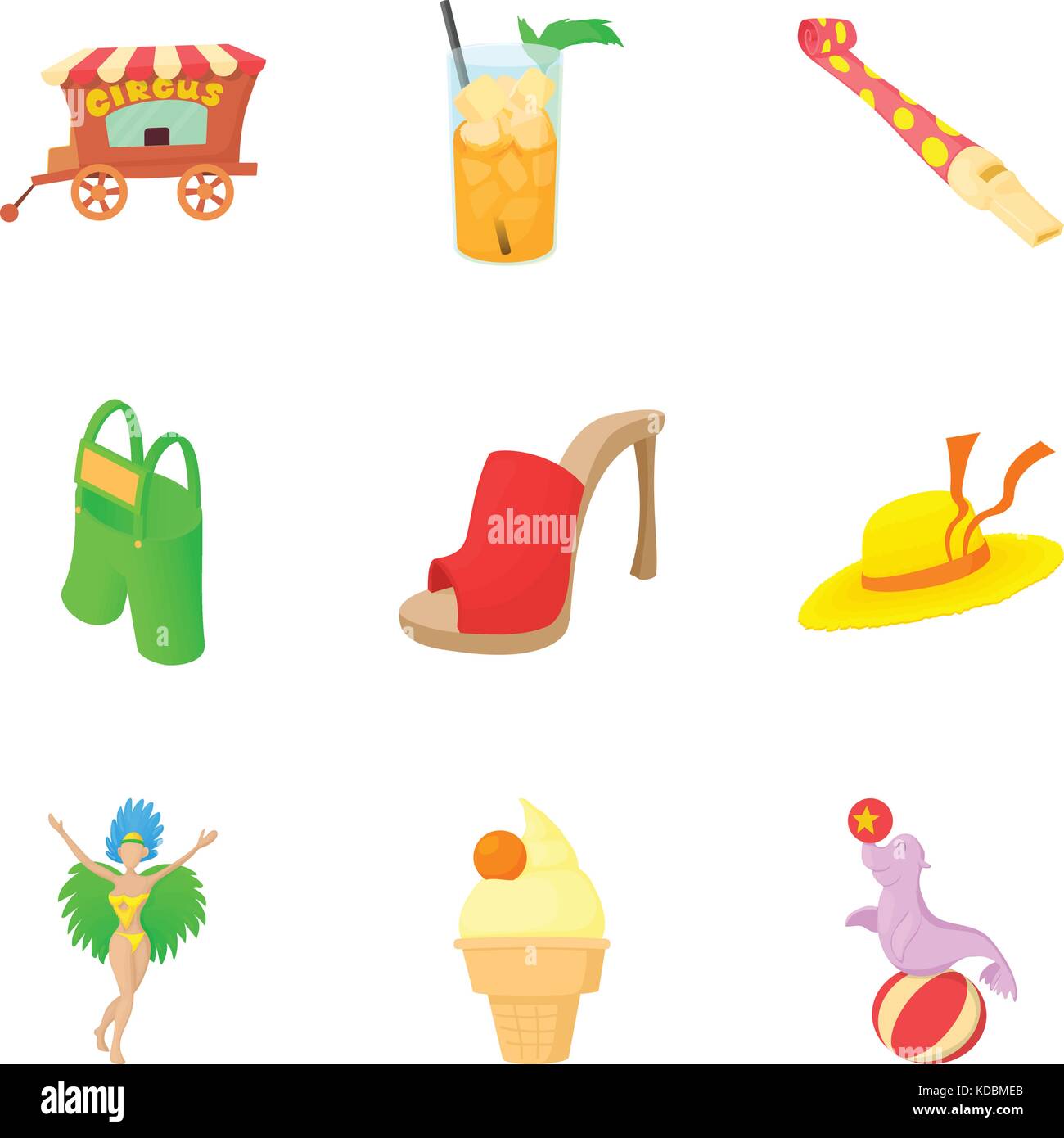 Blinder icons set, cartoon style Stock Vector Image & Art - Alamy