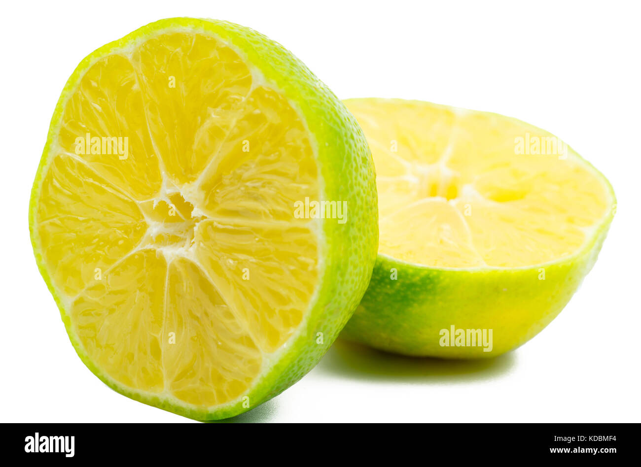 Lime slice isolated on white background with clipping path. Natural ...