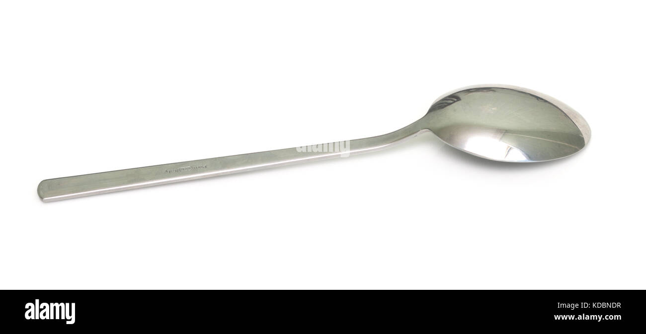 spoon isolated on white background Stock Photo - Alamy