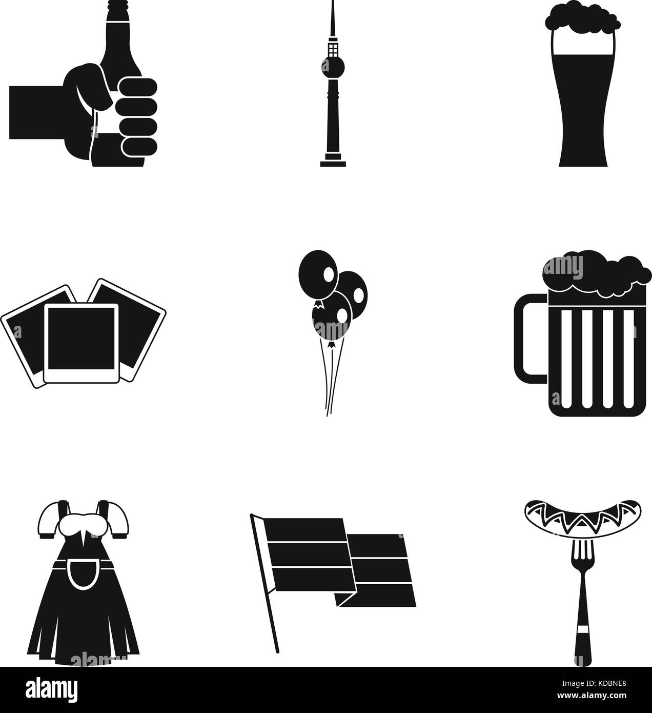 Beer walk Stock Vector Images - Alamy