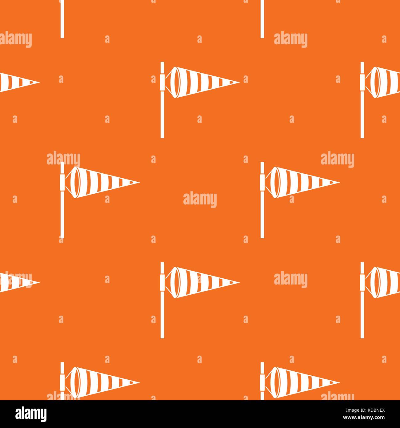 Meteorology windsock inflated by wind pattern seamless Stock Vector ...