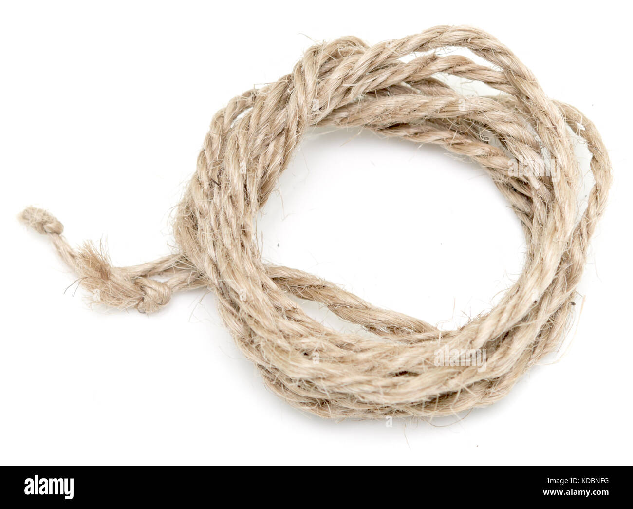 rope isolated on white background Stock Photo - Alamy