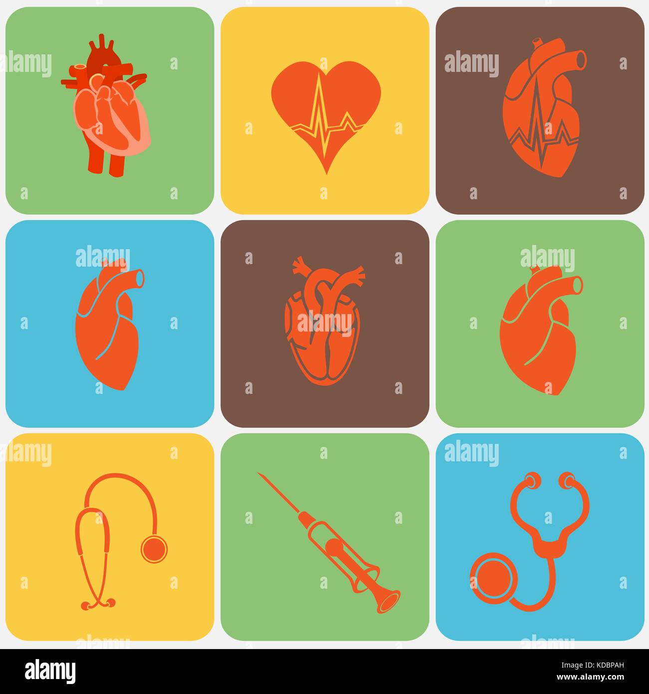 Vector Medical icons Stock Vector Image & Art - Alamy