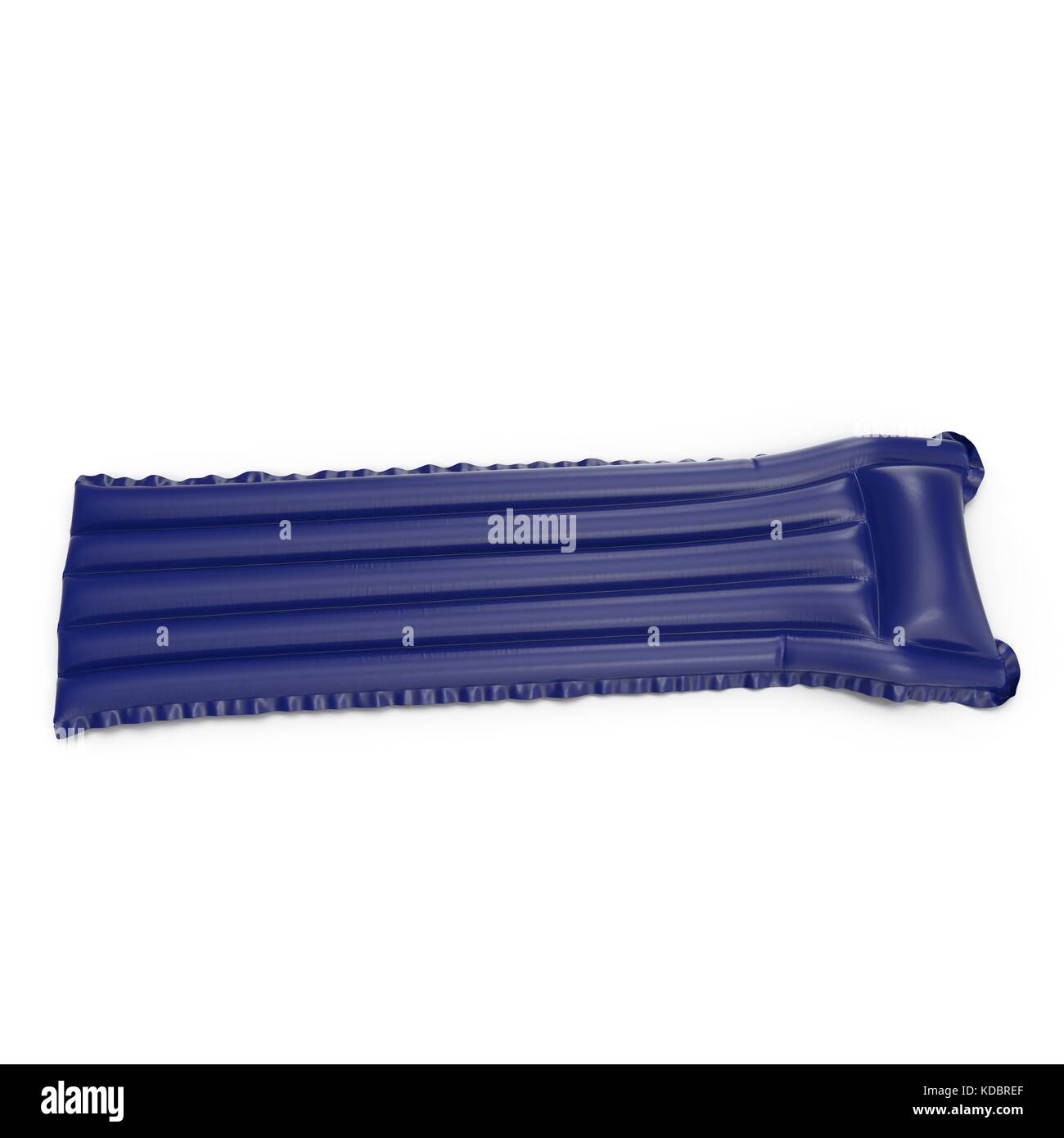 Blue Inflatable Mat Bed Blue Water High Resolution Stock Photography ...