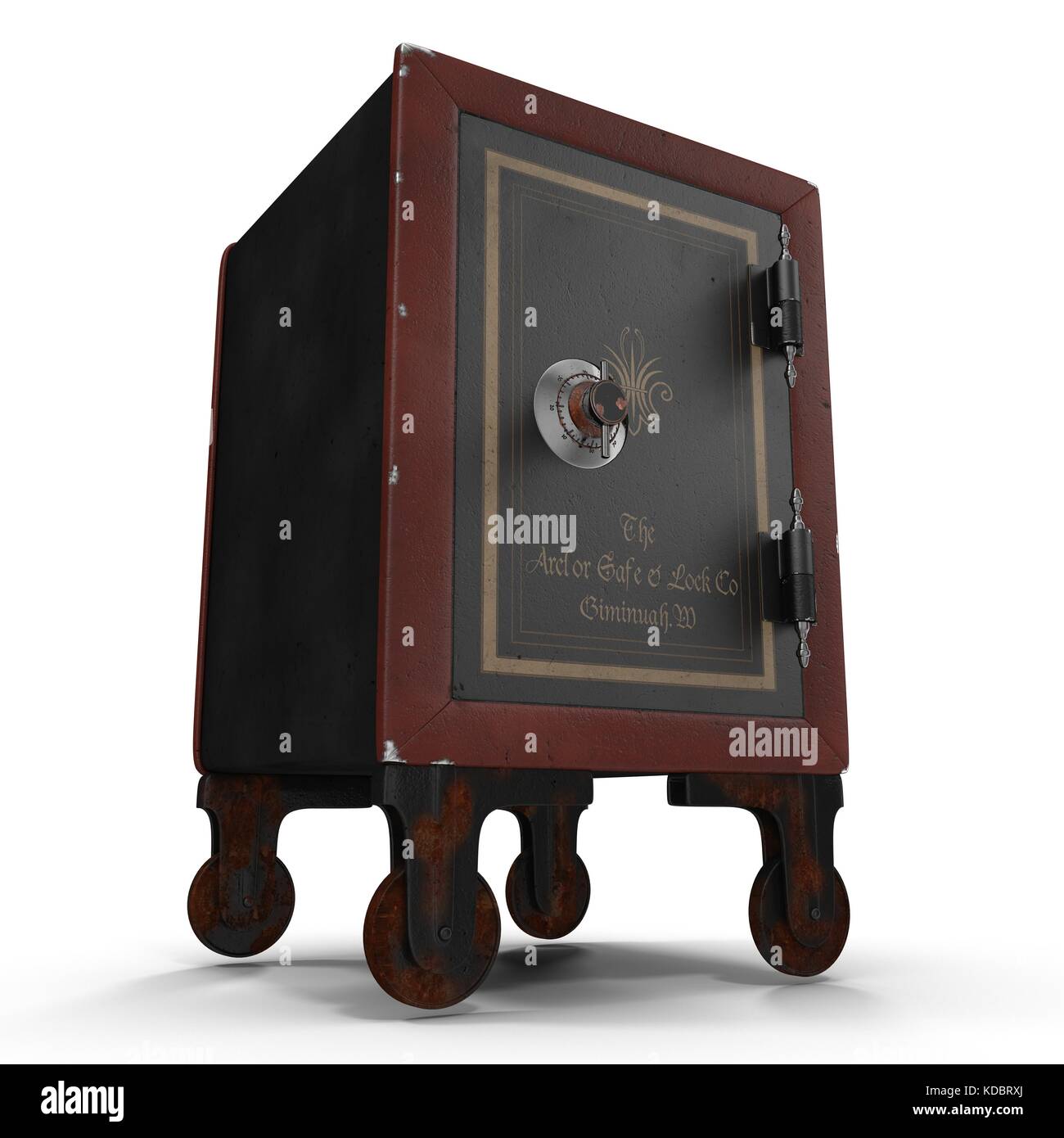 Antique safe deposit box hi-res stock photography and images - Alamy