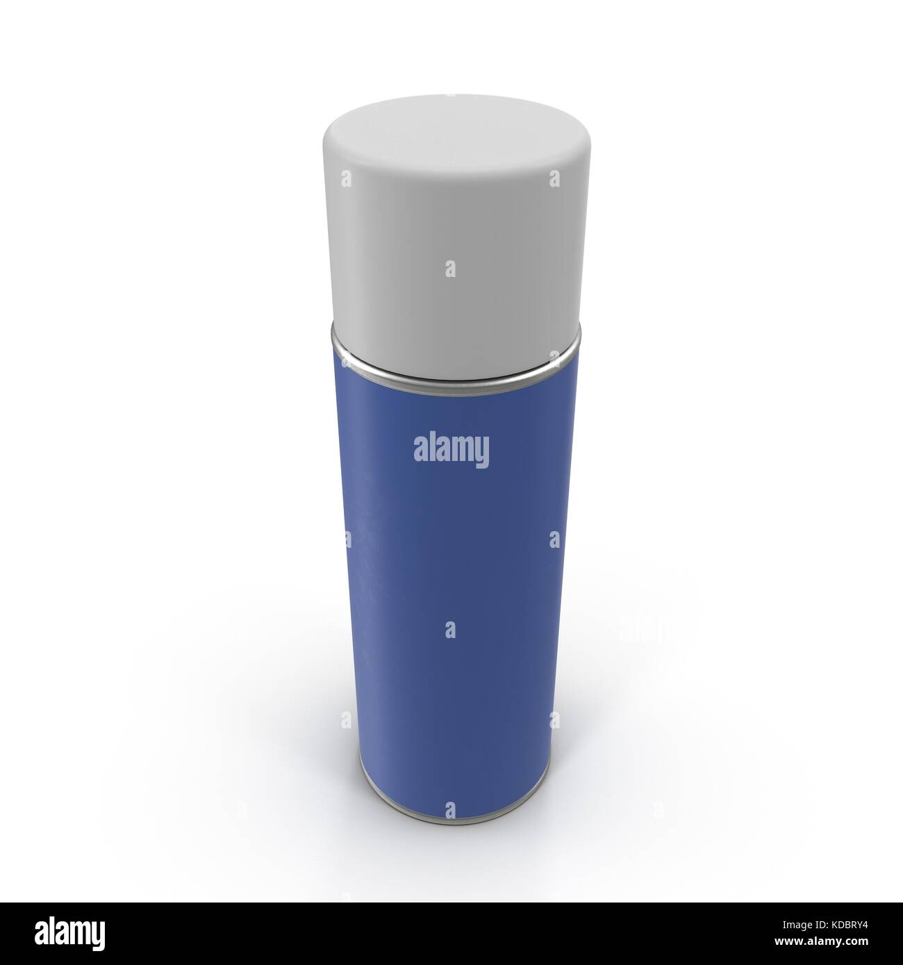 Blue Aerosol Spray Metal Bottle Can Stock Photo - Alamy